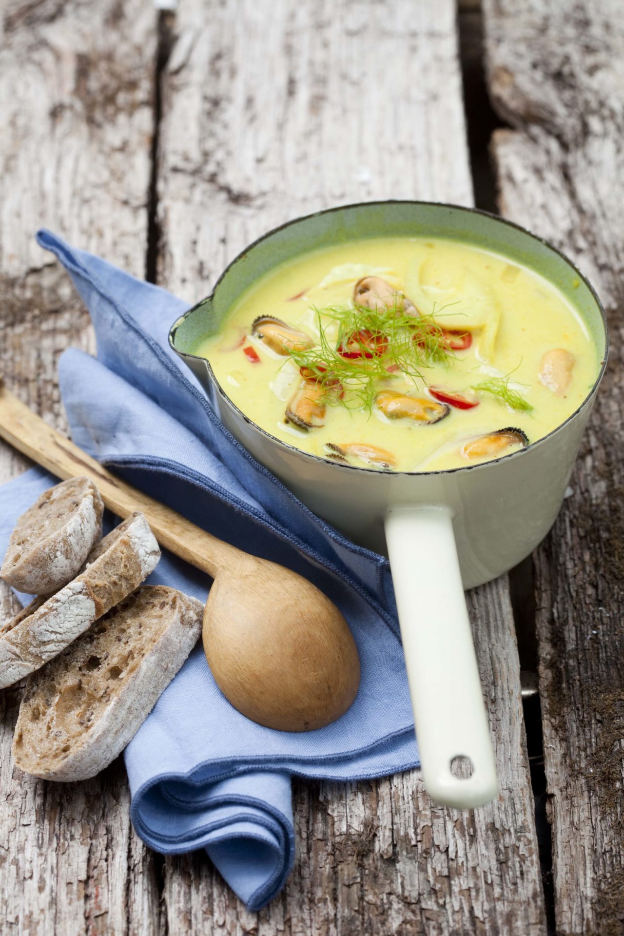 Foodlof .:. Recept: Mosselsoepje